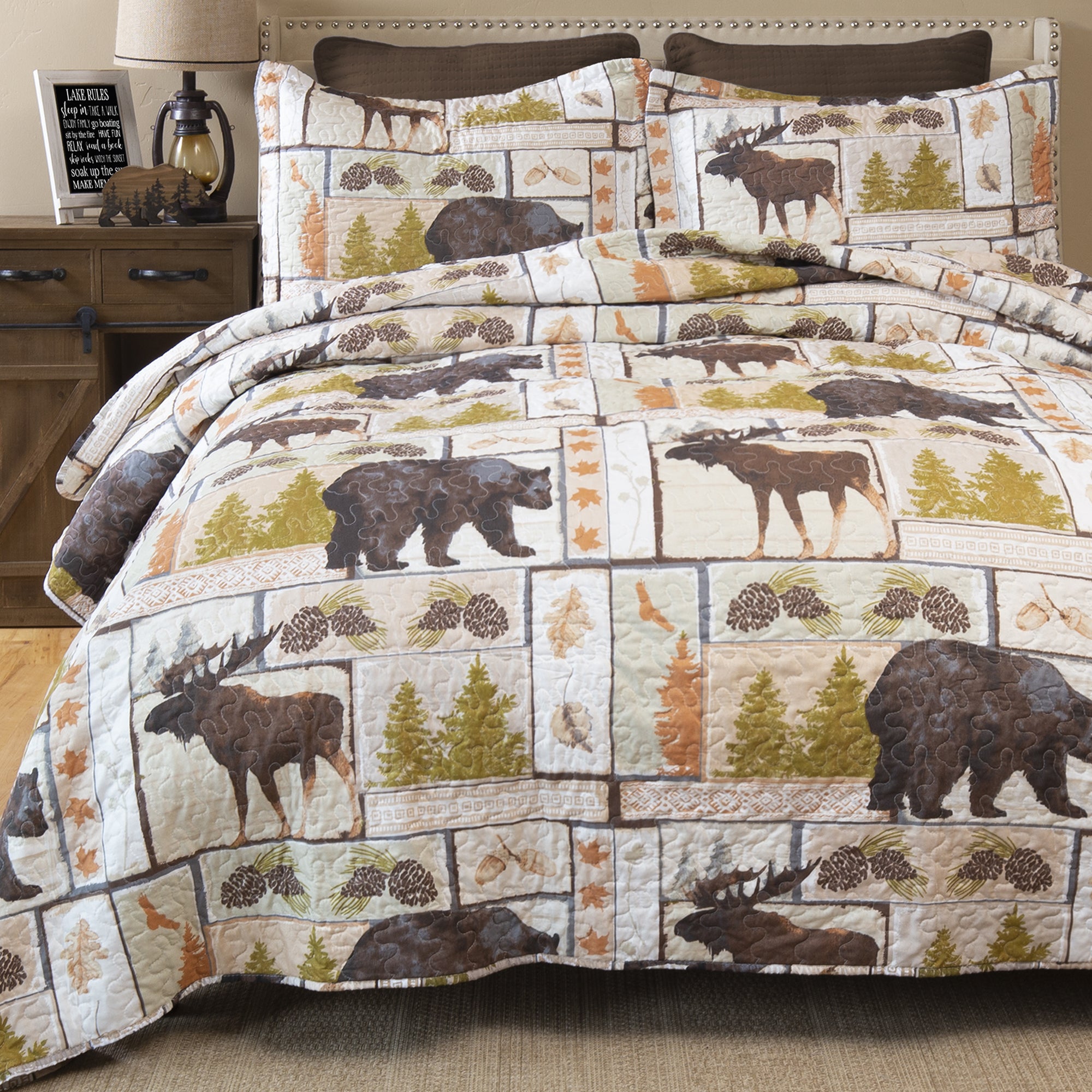 Vintage Lodge Quilt Set – Carstens, Inc