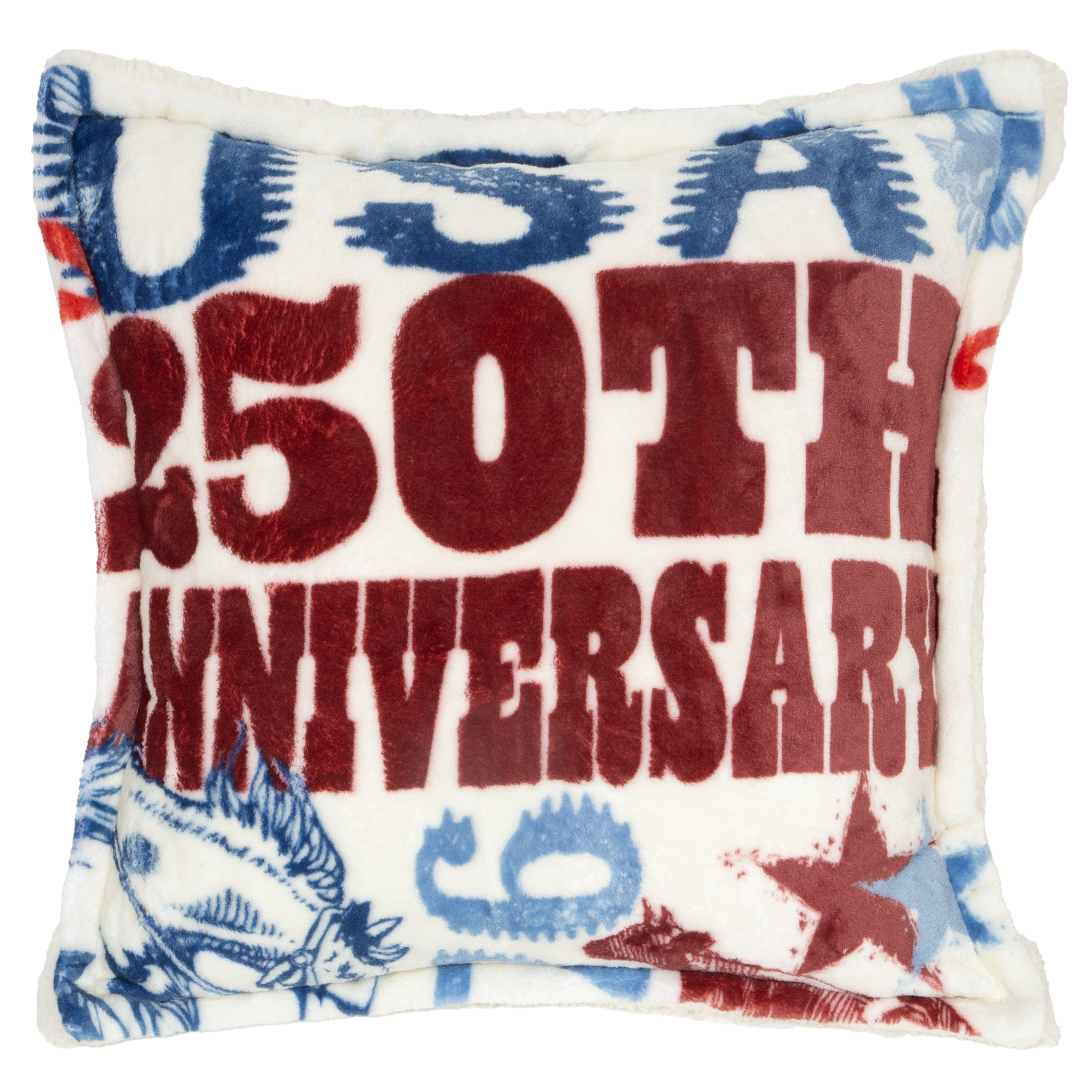Wrangler® 250th Anniversary Plush Sherpa Pillow – Carstens, Inc